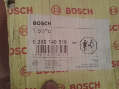 0280140516 Регулятор холостого хода BOSCH | Запчасти на DRIVE2