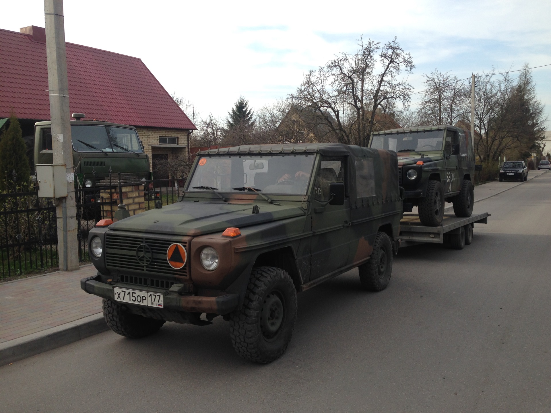 Поехал на покраску — Mercedes-Benz G-Class (W460/W461), 2,5 л, 1992 ...
