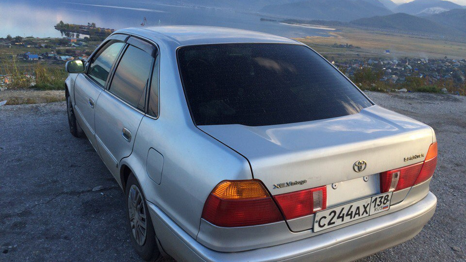 Toyota Sprinter (110) 1.6 бензиновый 2000 | Серебряный Спринтейка на DRIVE2