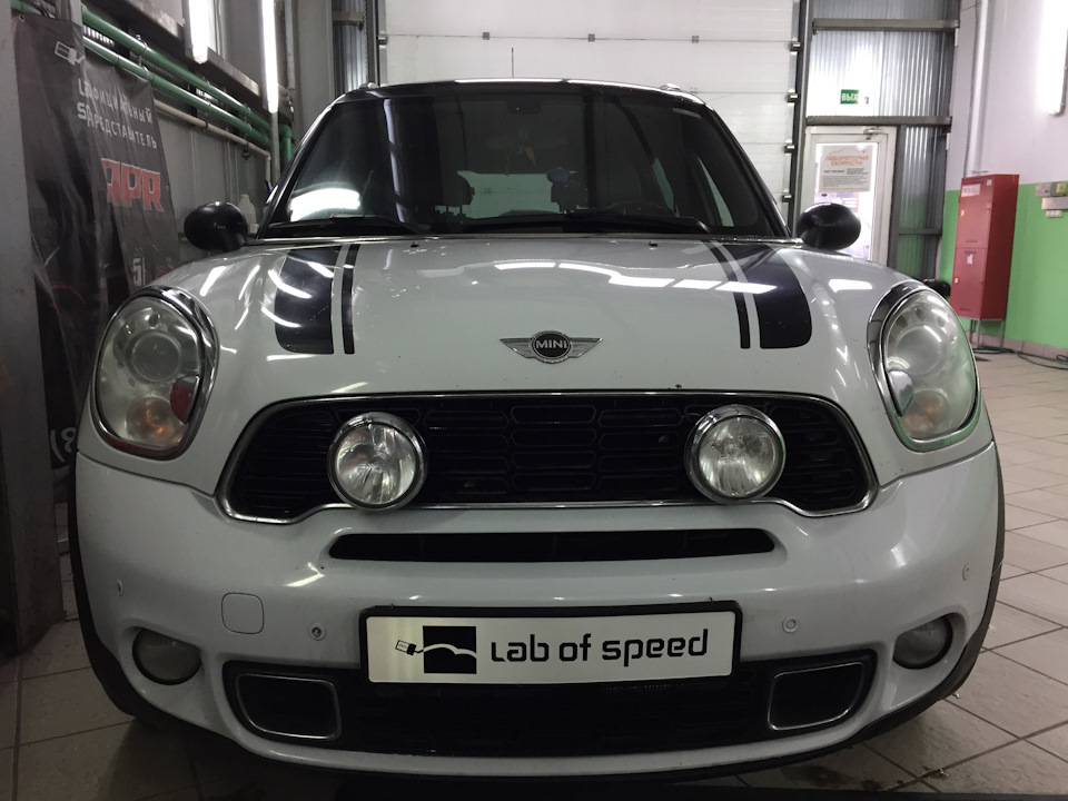 Mini Cooper Countryman 2.0d 147hp — Лаборатория Скорости на DRIVE2