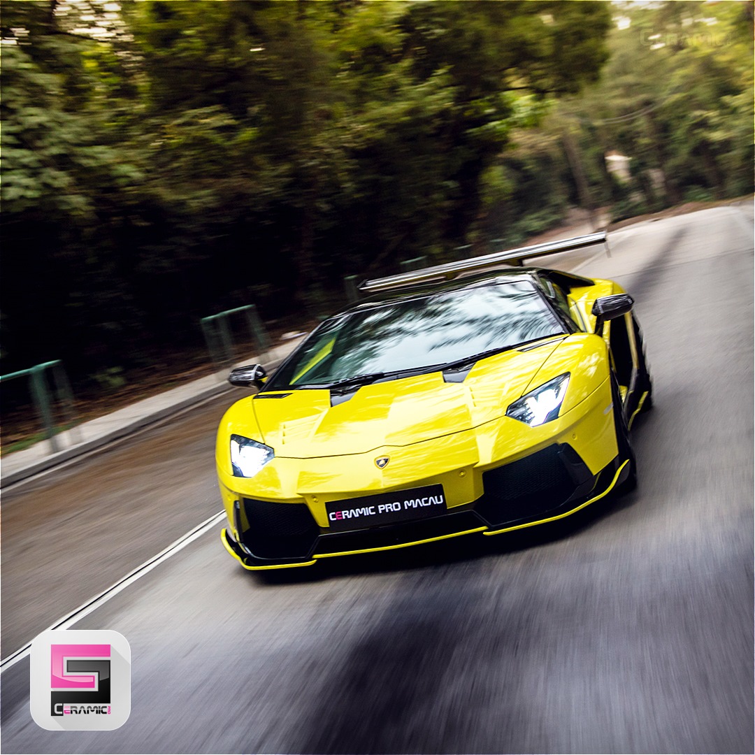 Автомобиль Lamborghini LP-700 под защитой линейкой нанокерамических ...