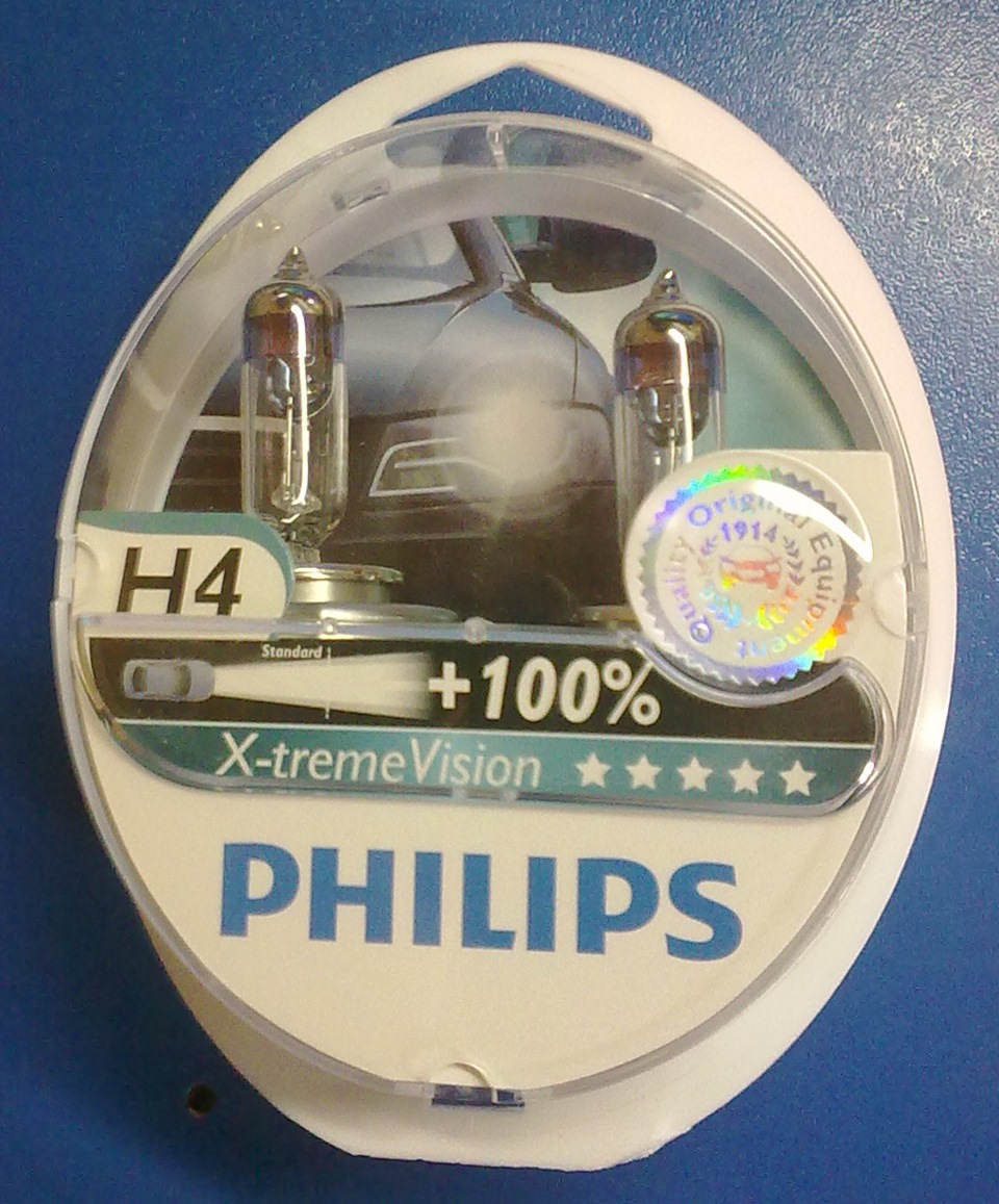 PHILIPS X-treme Vision H4 — Opel Kadett E, 1,6 л, 1988 года | тюнинг | DRIVE2