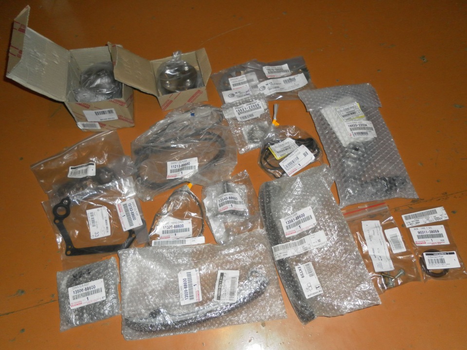 Набор цепного мастера — Toyota Corolla RunX, 1,8 л, 2001 года ...