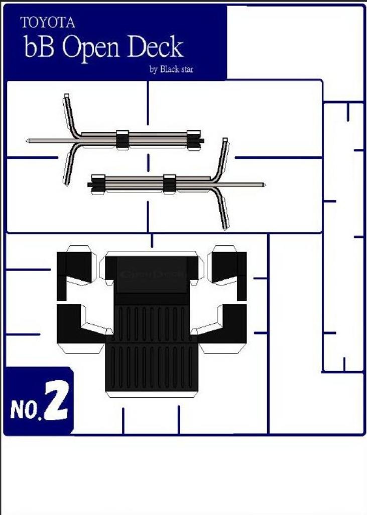 bB Open Deck — для каждого своими руками! — Toyota bB (1G), 1,5 л, 2002 ...