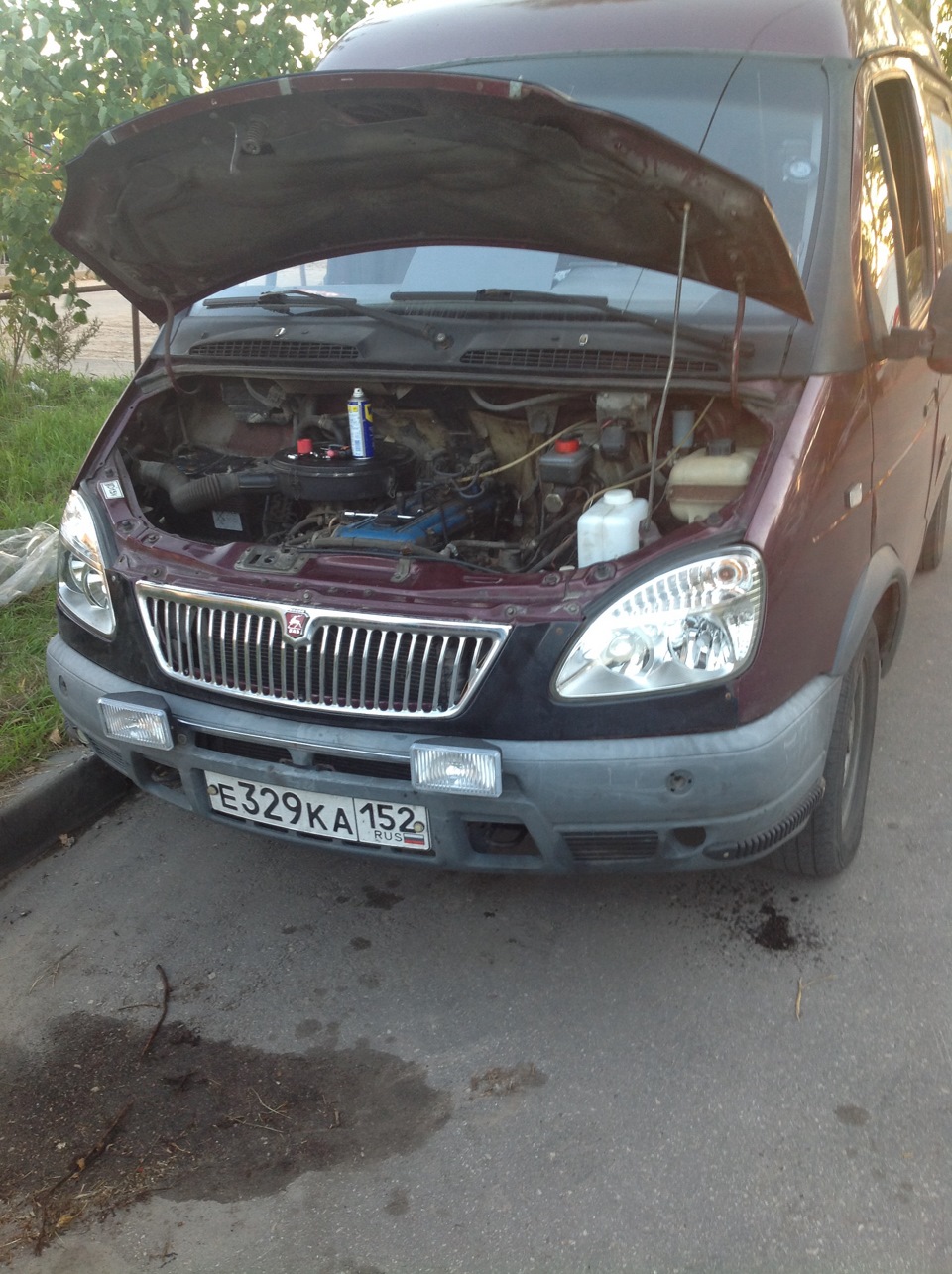 Новый бампер на месте. — ГАЗ Соболь, 2003 года | тюнинг | DRIVE2