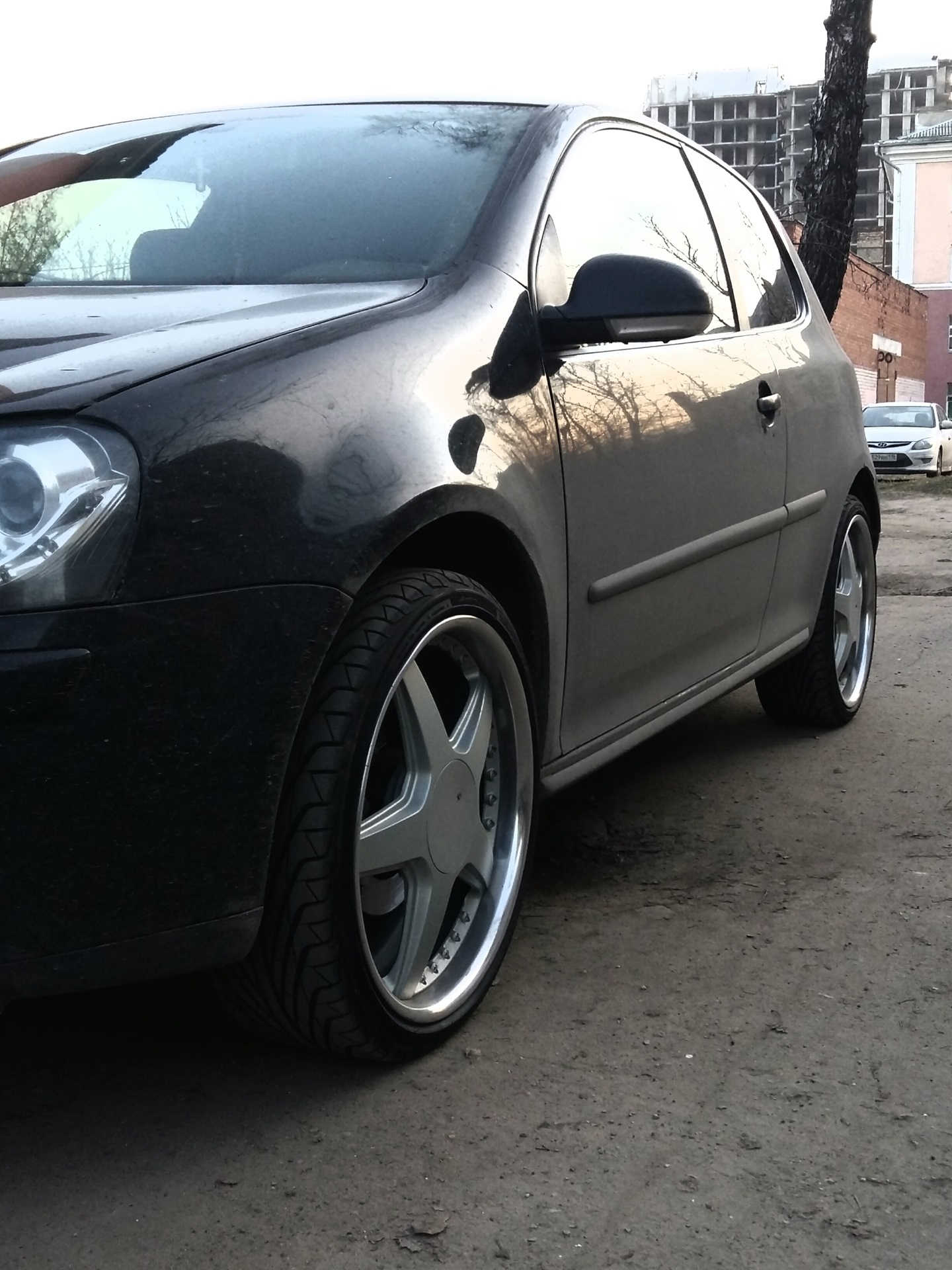 Тапульки ;)Racing Hart CXR R19, TRIANGLE 215/35. — Volkswagen Golf Mk5 ...