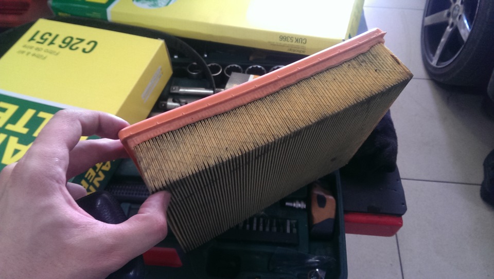 ремень и фильтра — BMW X5 (E53), 4,4 л, 2001 года | визит на сервис ...