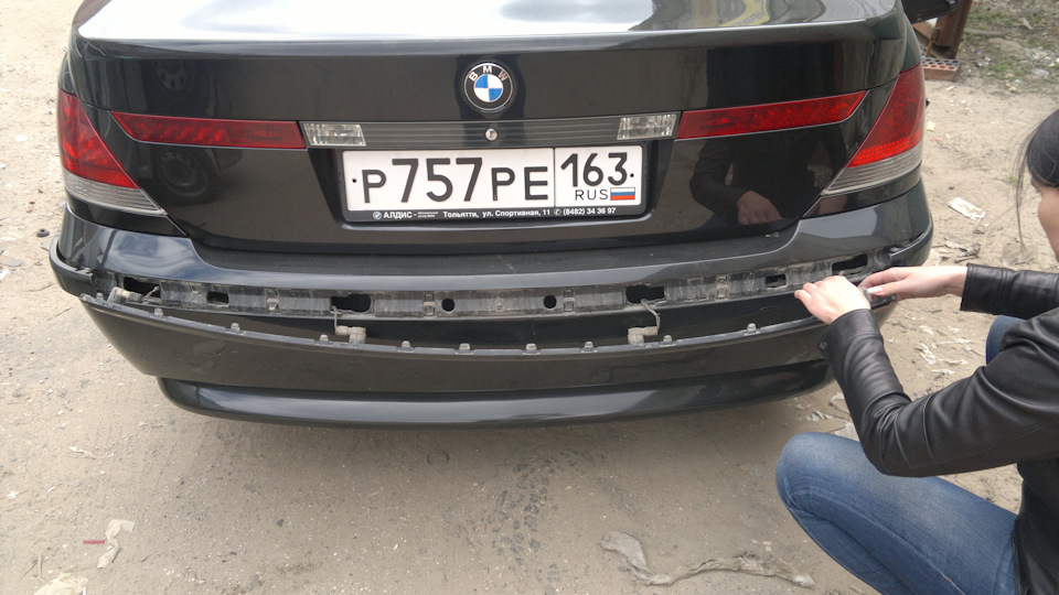 Оживление системы PDC — BMW 7 series (E65/E66), 3 л, 2004 года ...