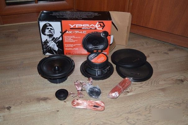 54) немного музыки. (URAL в круг) . Ural AK-74.C фронт. Ural AS-C1647 тыл.Саб Kicx ICQ 300BA ...