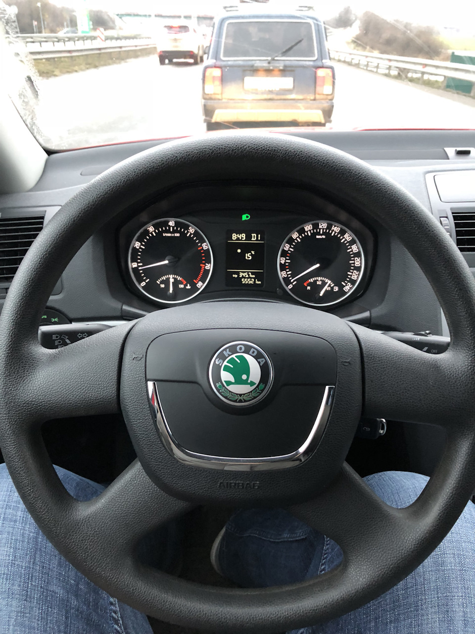 Руль) — Skoda Octavia A5 Mk2, 1,8 л, 2013 года | стайлинг | DRIVE2