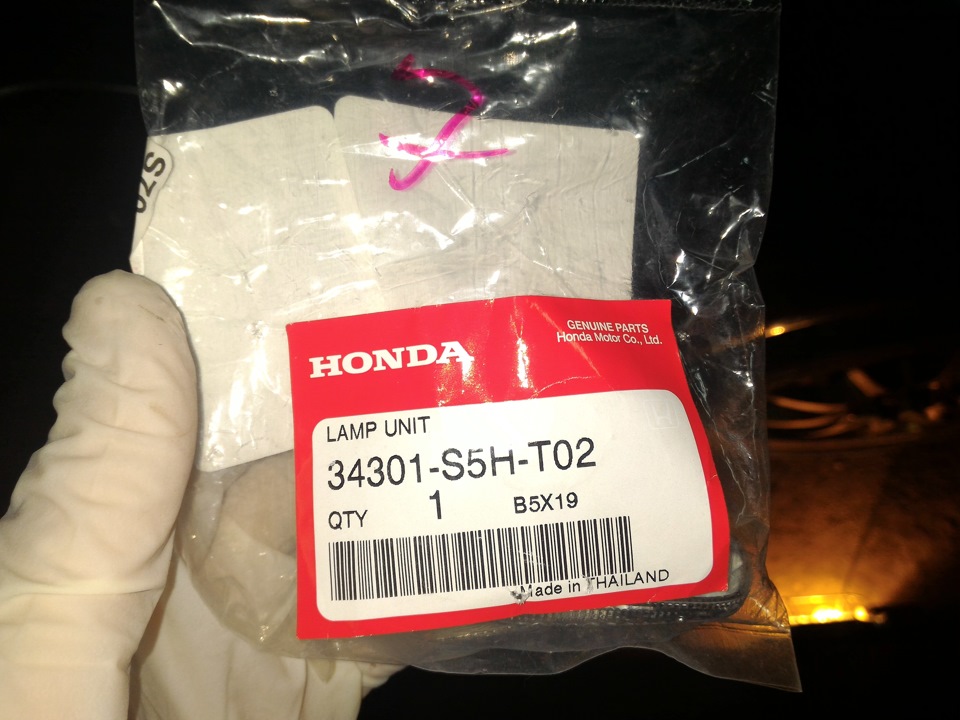 34301S5HT02 Указатель поворота боковой левый=правый Honda | Запчасти на ...