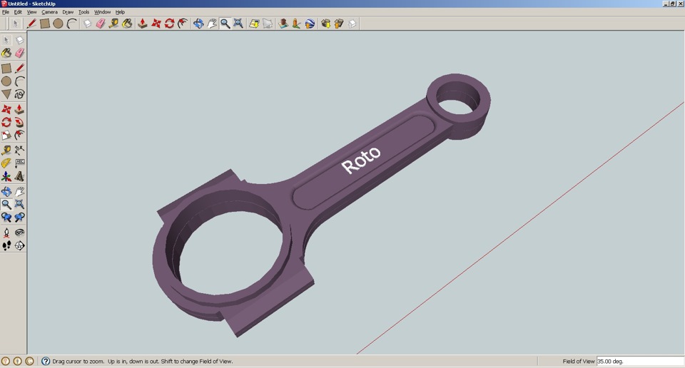 Учусь 3д моделированию в sketchup — DRIVE2
