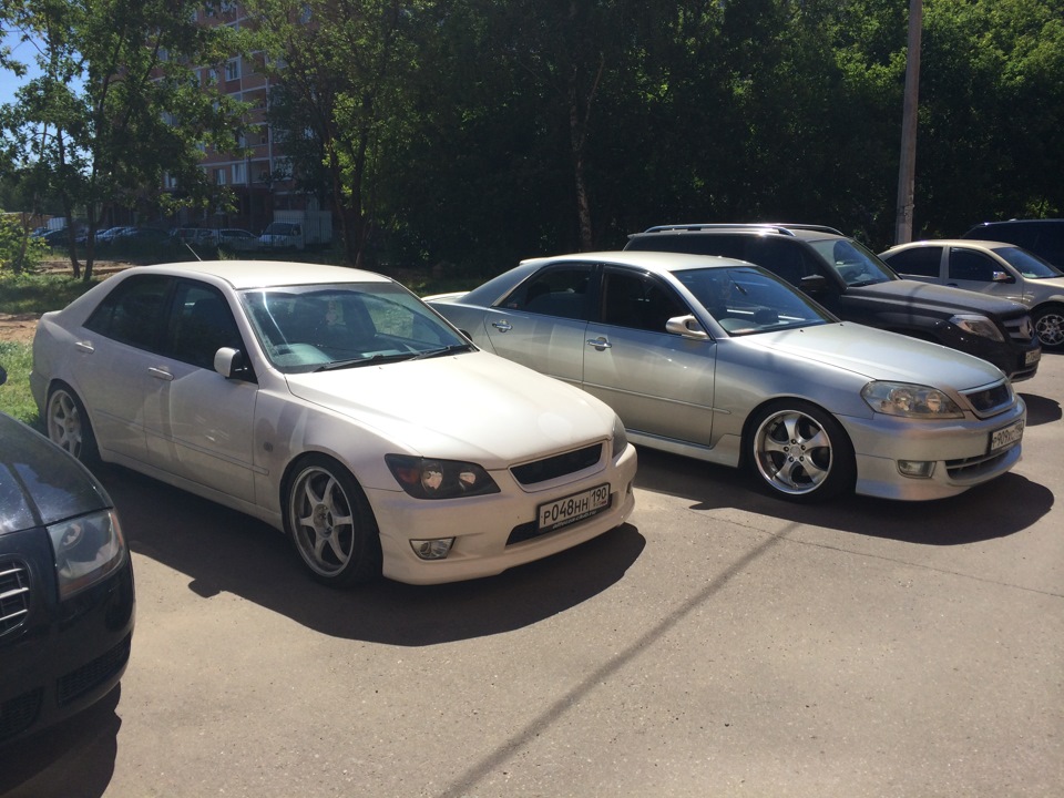 AME Shallen CX — Toyota Mark II (110), 2,5 л, 2001 года | колёсные ...