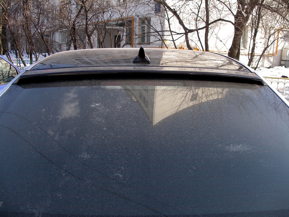 Антенна- акулий плавник)))) — Skoda Octavia A4 Mk1, 1,6 л, 2003 года ...