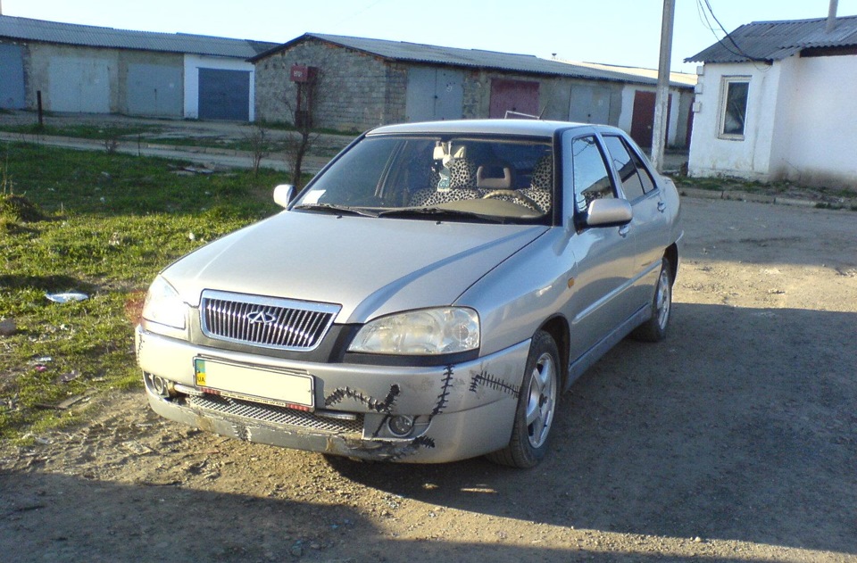 Чудо бампер — Chery Amulet, 1,6 л, 2007 года | тюнинг | DRIVE2