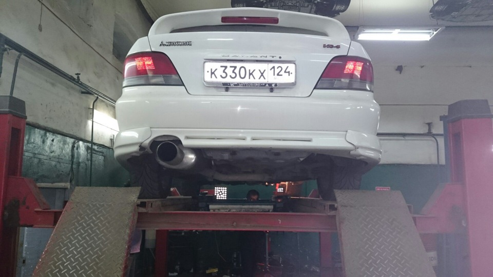 Жил-был.на СТО…один VR-4 (ч1) — Mitsubishi Galant VR-4, 2,5 л, 1997 ...