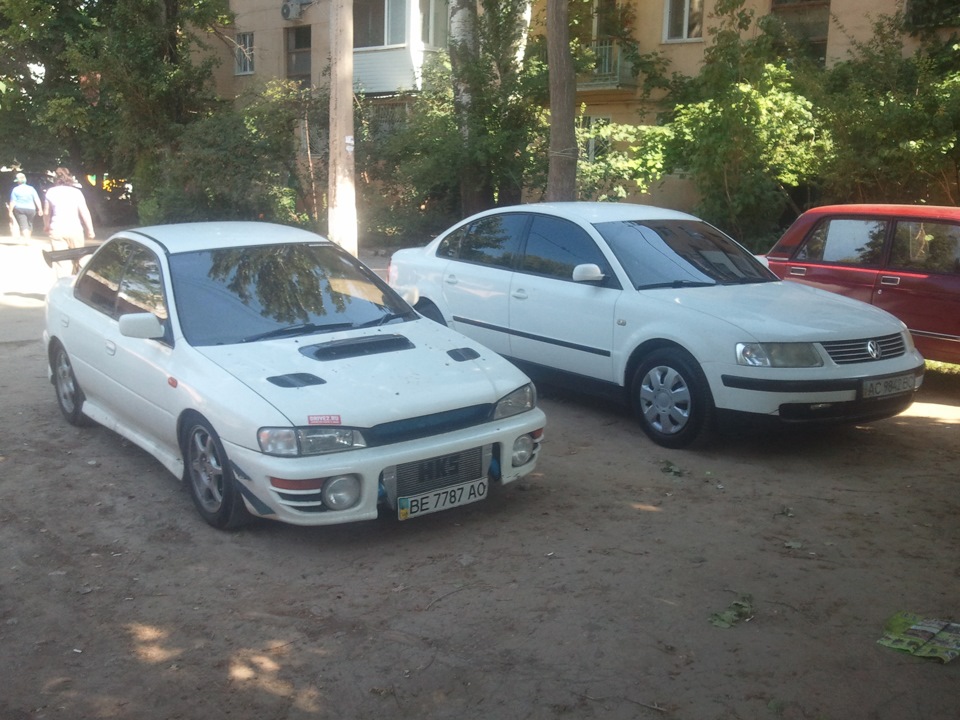 subaru impreza и volkswagen passat b5 — BMW 3 series (E36), 2,5 л, 1994 ...