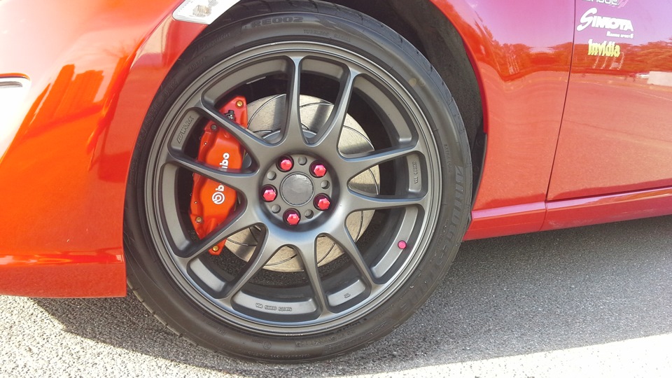 Brembo 4 pot Red — Toyota GT86, 2 л, 2013 года | тюнинг | DRIVE2