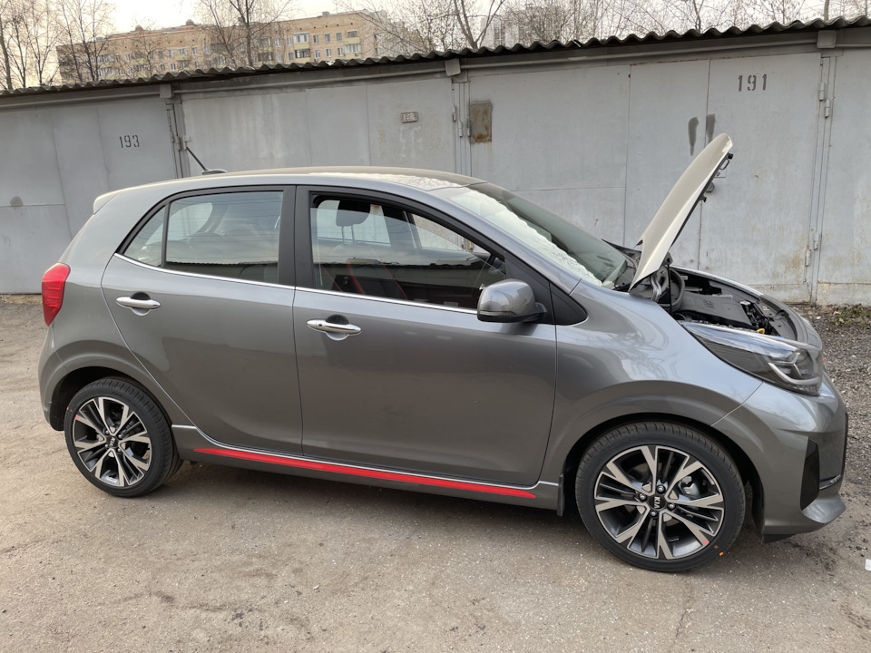 двигатель-игрушка — KIA Picanto (3G), 1,2 л, 2021 года | фотография | DRIVE2