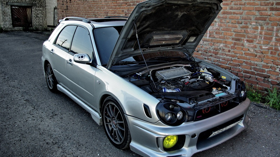 Subaru vs Volvo — Subaru Impreza WRX (GD/GG), 2 л, 2002 года ...