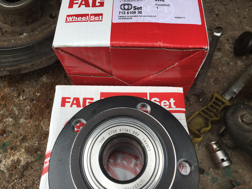 713610830 Комплект подшипника колеса FAG | Запчасти на DRIVE2