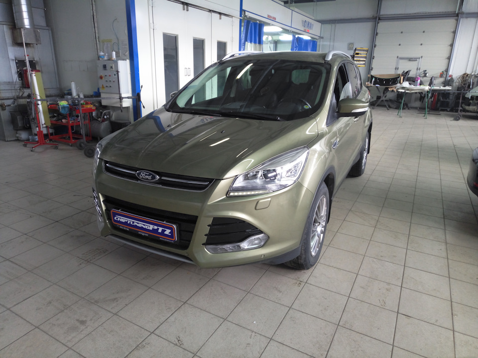 Чип-тюнинг Ford Kuga 2 1.6 турбо 150hp-->>182hp->>205hp от Аяшико в ...