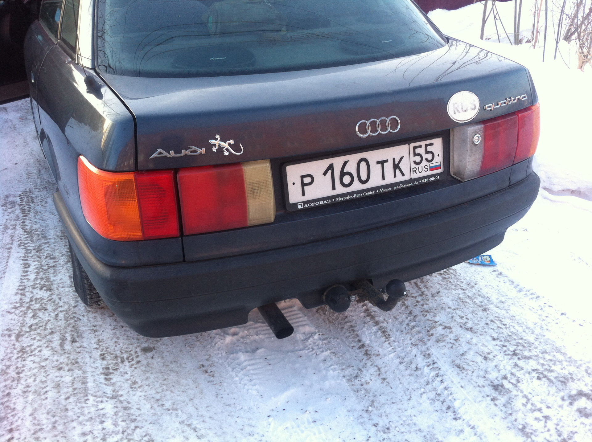 Символ "Кваттро" — Audi 80 (B3), 1,8 л, 1988 года | стайлинг | DRIVE2