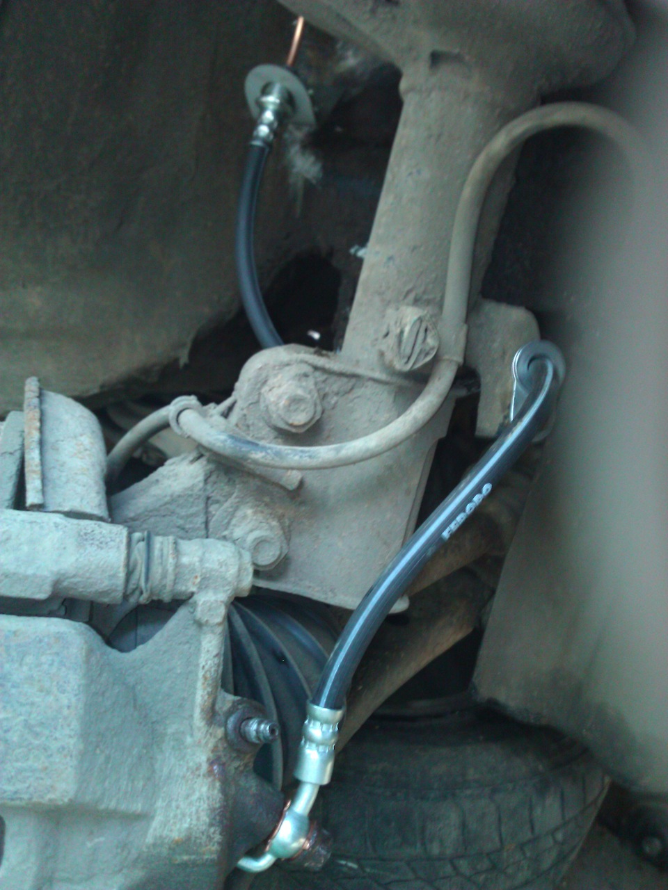 Тормоза, продолжение. — Toyota Carina E, 2 л, 1993 года | своими руками ...