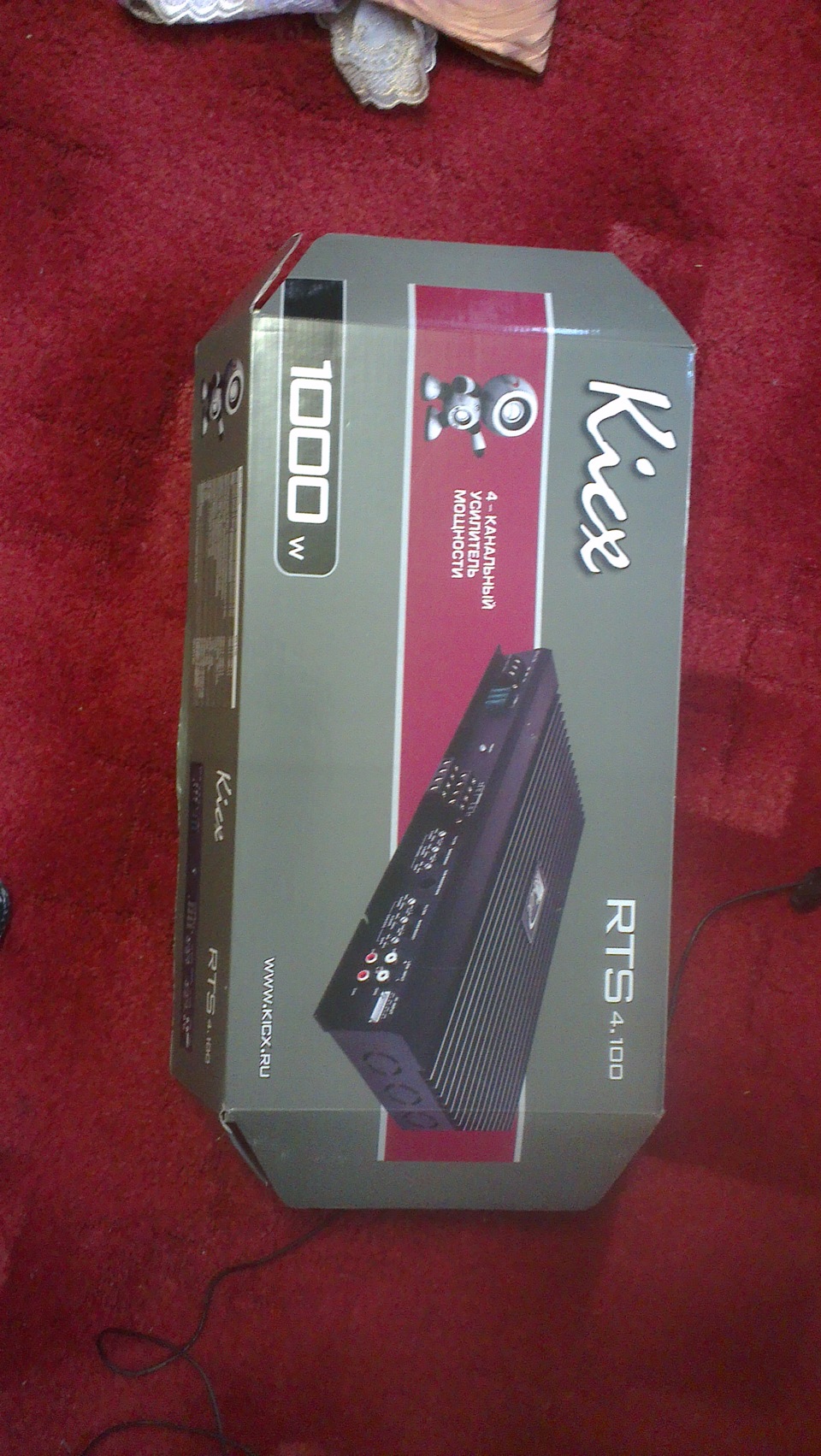 усилитель для фронта.Kicx 4.100 . — Lada 2115, 1,6 л, 2008 года | автозвук | DRIVE2