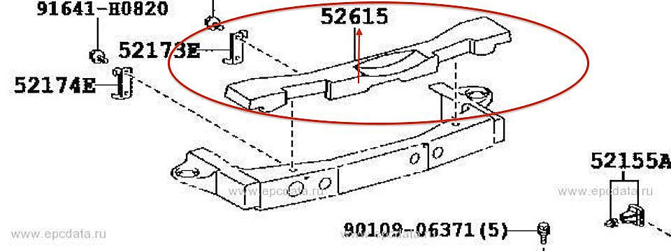 9010906371 Крепеж TOYOTA LEXUS | Запчасти на DRIVE2