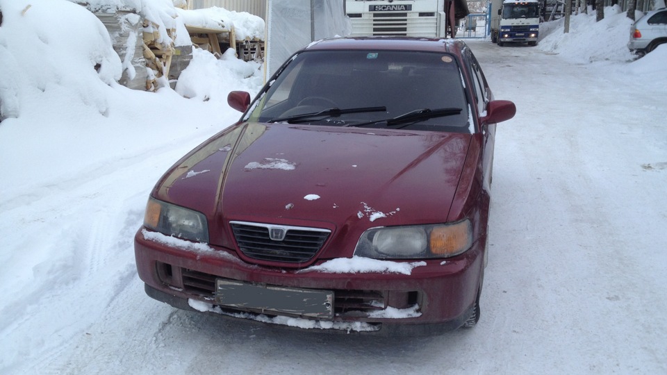 холодно почему то местами… циклон наверное — Honda Rafaga, 2 л, 1994 ...