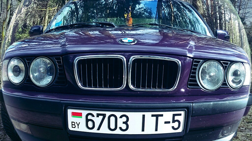 BMW 5 series (E34) 2.5 бензиновый 1993 | bmw sonderlackierung 490 на DRIVE2