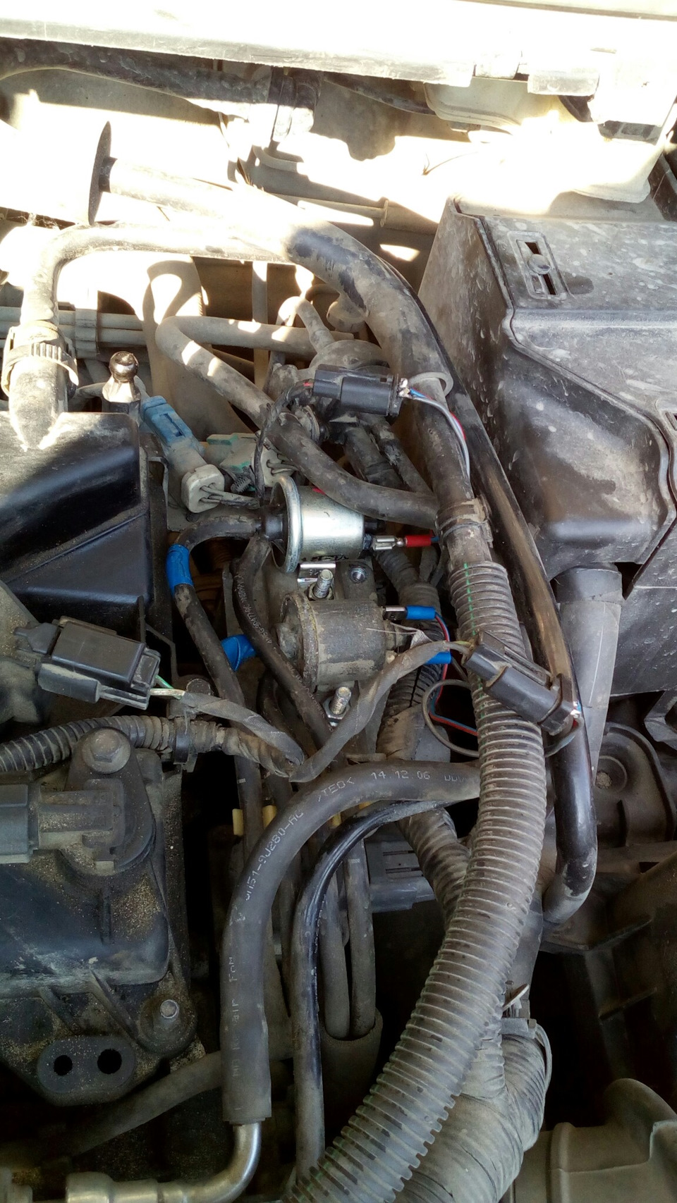 Ошибка в работе двигателя P2008 — Ford Focus Sedan II, 1,8 л, 2007 года ...