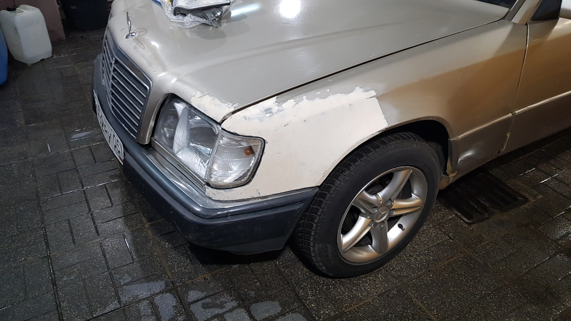 Поворотники — Mercedes-Benz E-class (W124), 2,6 л, 1991 года | кузовной ...