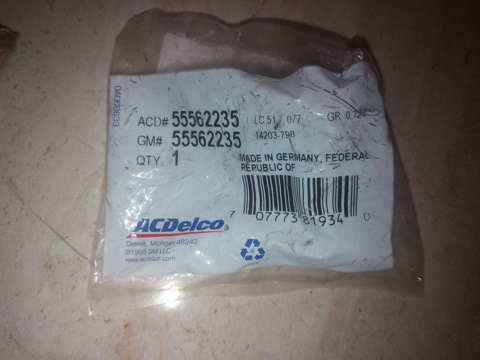 55562235 Натяжитель ремня GM | Запчасти на DRIVE2