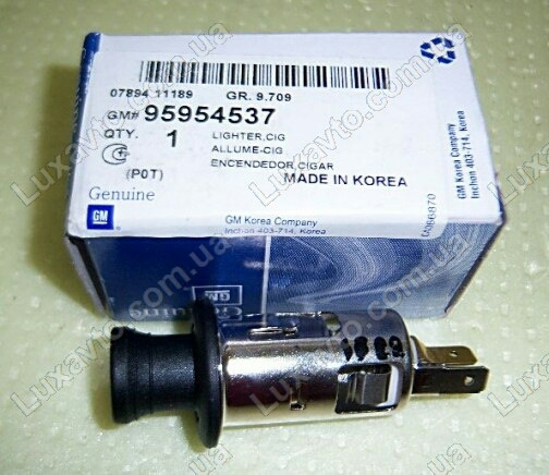 95954537 Прикуриватель GM | Запчасти на DRIVE2