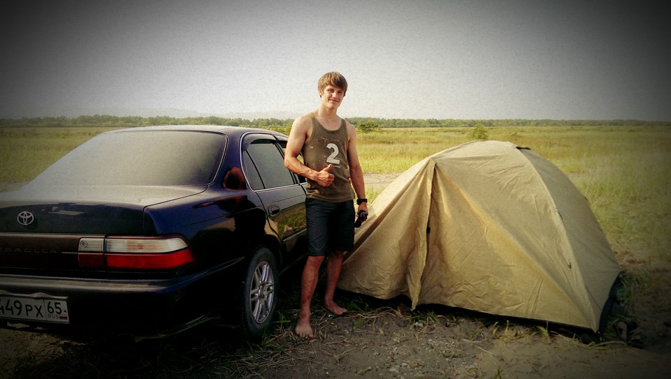 Съездил отдохнуть) — Toyota Corolla (100), 1,6 л, 1995 года ...