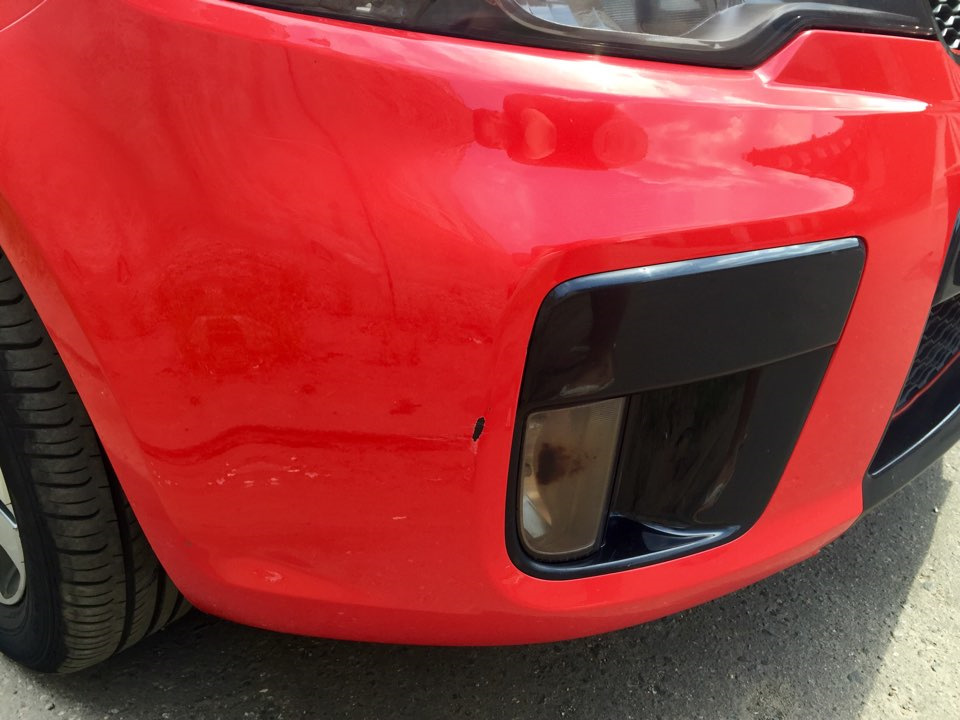 Подкраска сколов — KIA Cerato Koup (1G), 1,6 л, 2012 года | кузовной ...