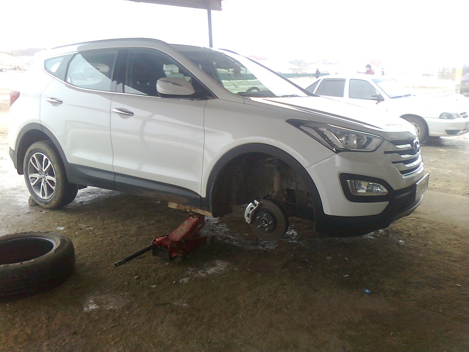 TRIANGLE CHINA — Hyundai Santa Fe (3G), 2,4 л, 2013 года | шины | DRIVE2