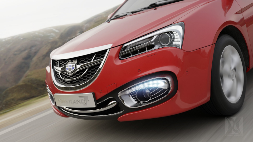 ФейсЛифт Концепт EMGRAND EC7 RV от Романа Волкова. — Geely Emgrand EC7 RV, 1,8 л, 2013 года ...