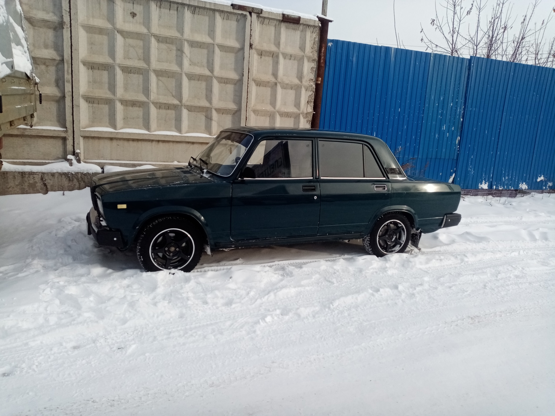 Переход на R14 зиму — Lada 210740, 1,6 л, 2007 года | колёсные диски ...