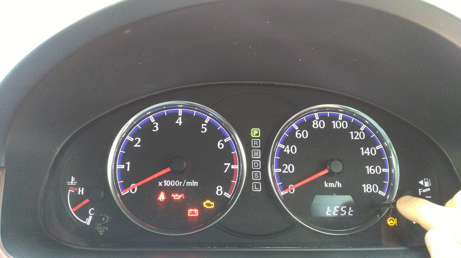 Тест на одометре — Mazda Verisa, 1,5 л, 2007 года | электроника | DRIVE2