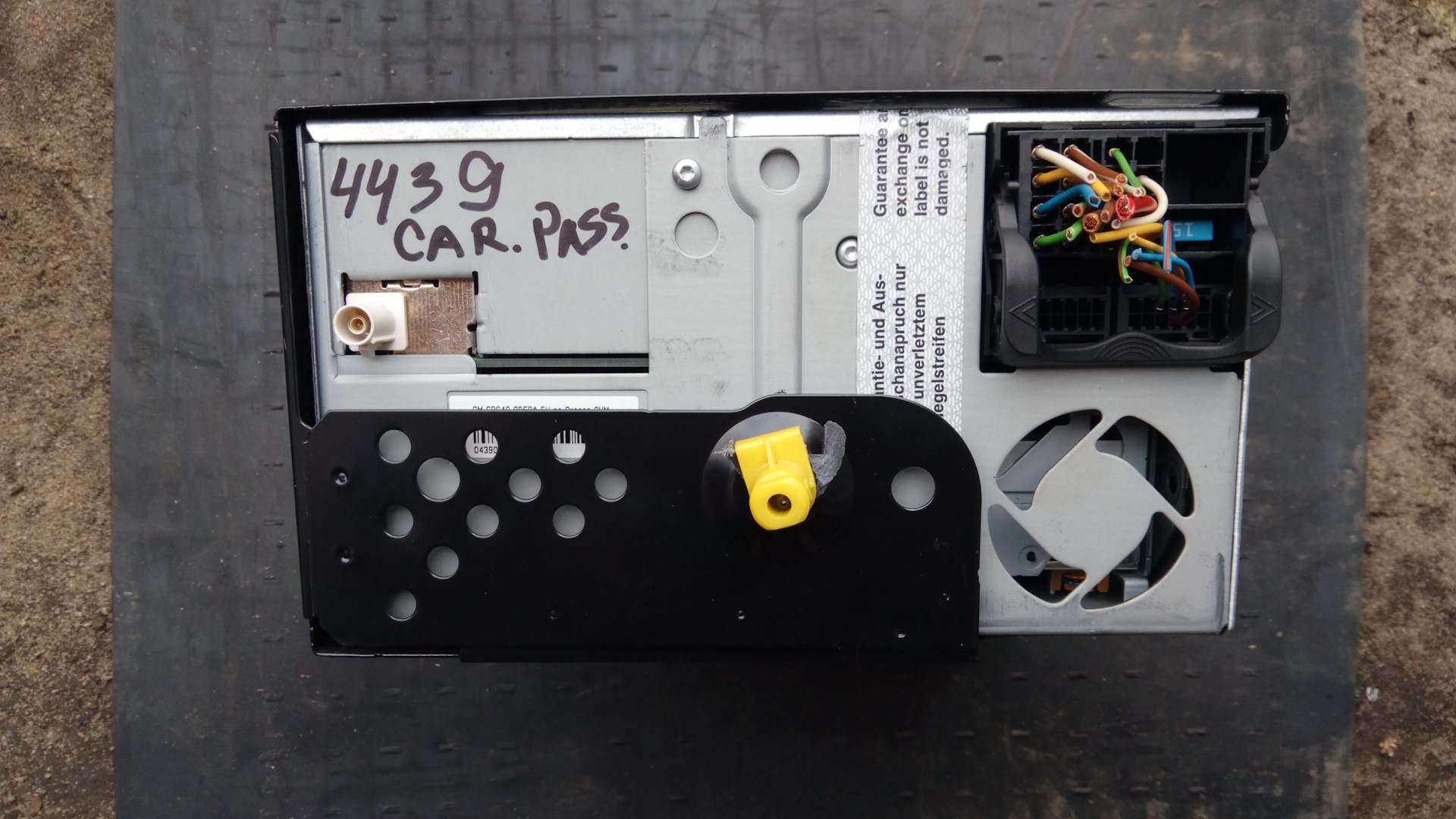 Cdc 40 Opera Aux. Vectra C . + Carpass — bobmarley321 на DRIVE2