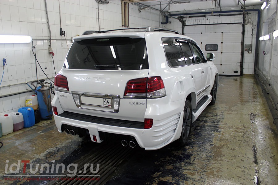 Lexus LX570 2014 г.в. Обвес Invader L60. — Тюнинг-ателье iDtuning на DRIVE2