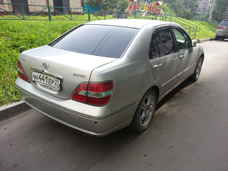 Задний бампер на месте. — Toyota Brevis, 2,5 л, 2002 года | стайлинг ...