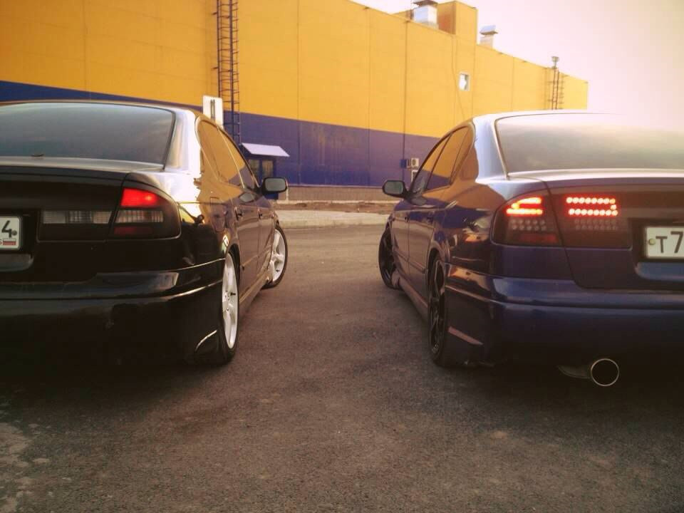 Стопы добиты — Subaru B4 Be 2 л 2001 года тюнинг Drive2