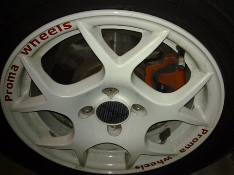 Диски Proma Wheels PROfi и передние тормоза на R14ть — Lada 2110, 1,6 л ...