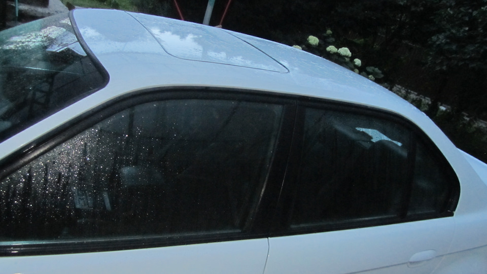 Установка молдингов. — BMW 7 series (E38), 3 л, 1995 года | кузовной ...