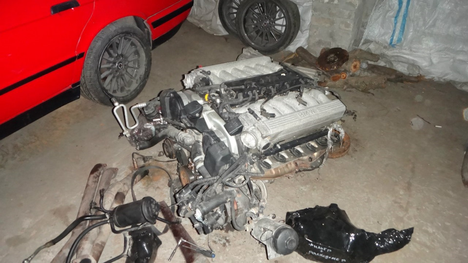 Вот и сам ДВС M73B54 — BMW 5 series (E39), 2,5 л, 1996 года | тюнинг ...