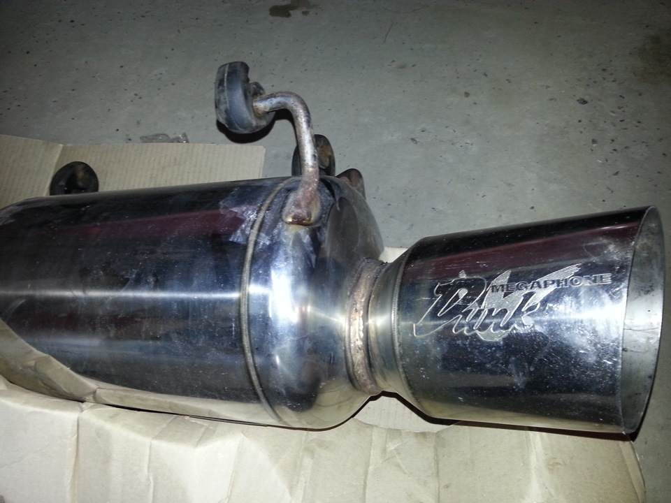 Ищу Apexi Megaphone Dunk — Mitsubishi Galant (8G), 2 л, 2004 года ...